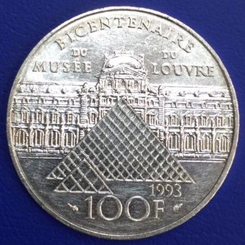 100 francs - Bicentenaire musée du Louvre - 1993